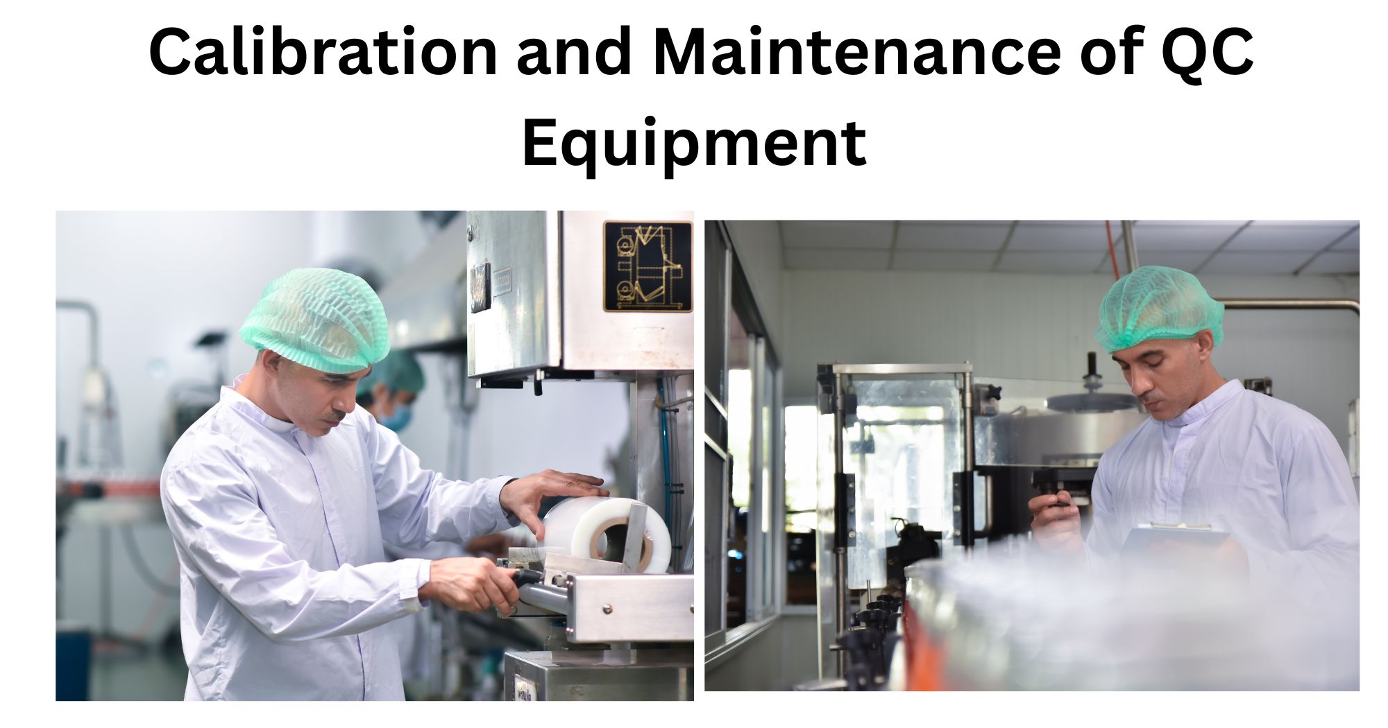 Calibration and Maintenance of QC Equipment